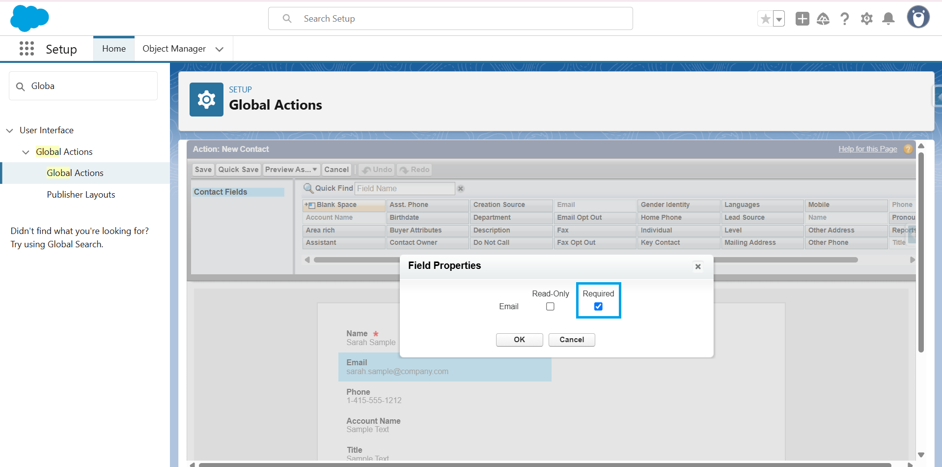 How to Make Fields required in Salesforce? - way2force.com